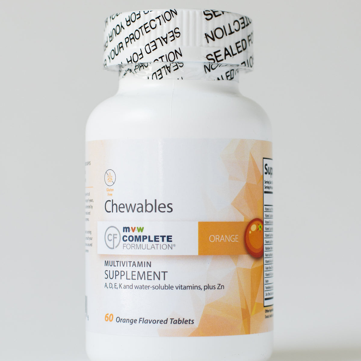 MVW Complete Formulation® Standard Chewable: Orange MVW Complete Formulation® Standard Chewable: Orange